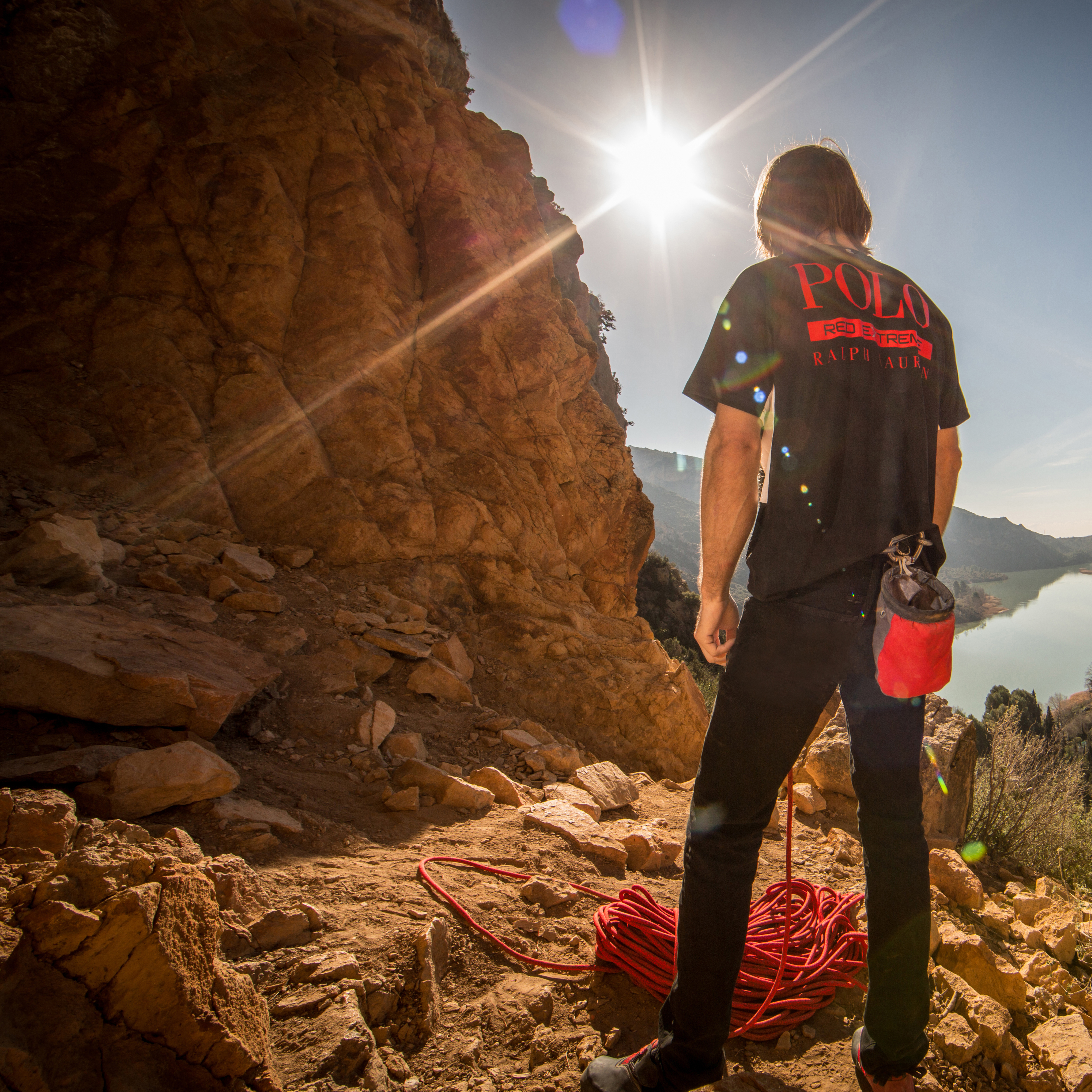 02 – Chris Sharma – The Red Series – Portrait – Yann Micuta